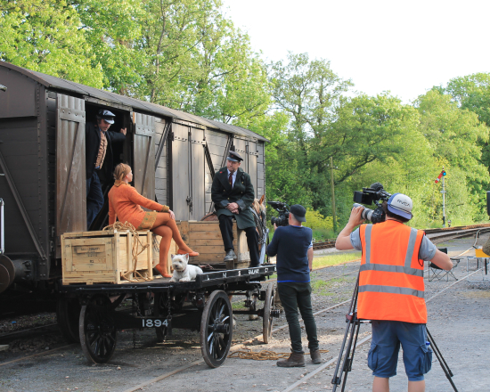 Filming On South Devon Railway - South Devon Railway
